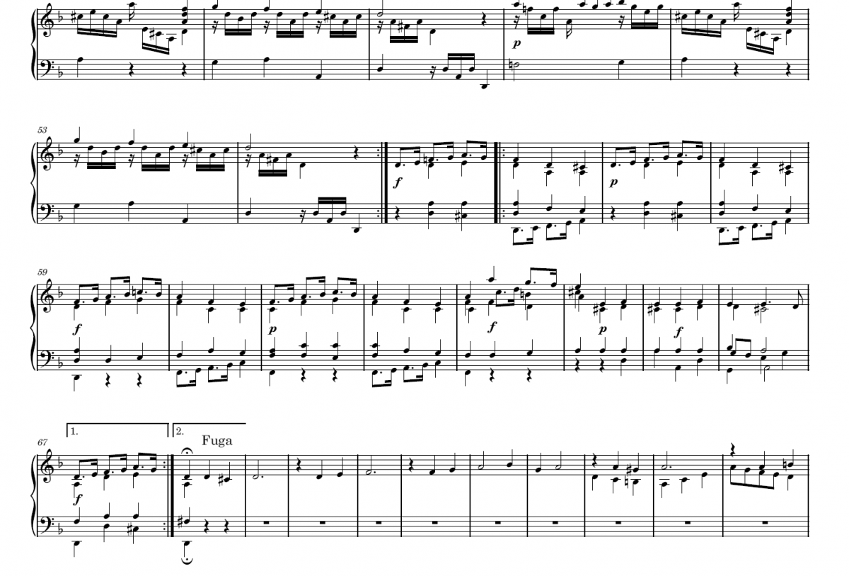 Bach: Zwei Chaconnes für Orgel BWV 1178,1179 | B-Note Musikverlag